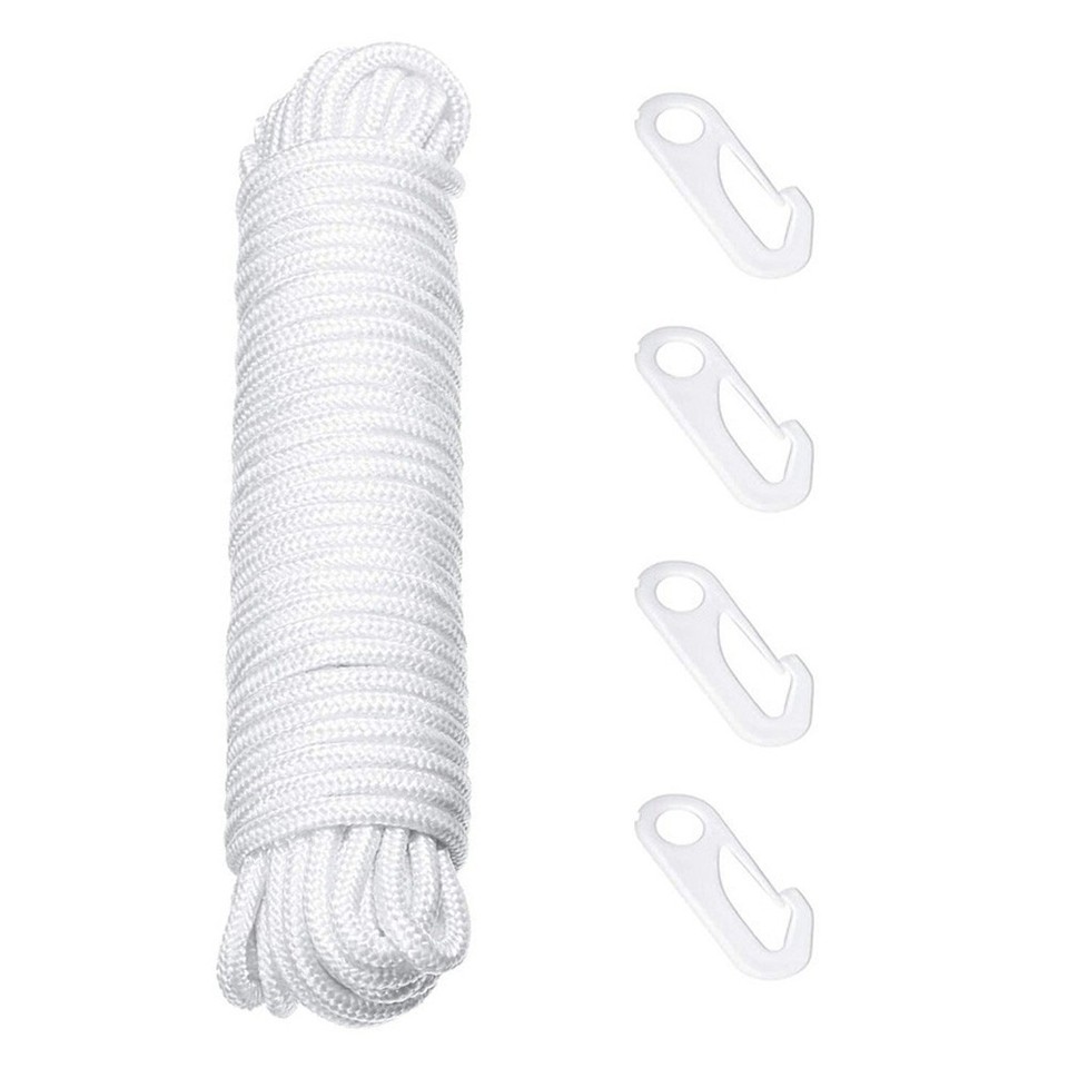 1 Set of Flagpole Replacement Nylon Rope Flag Nylon Rope Flagpole ...