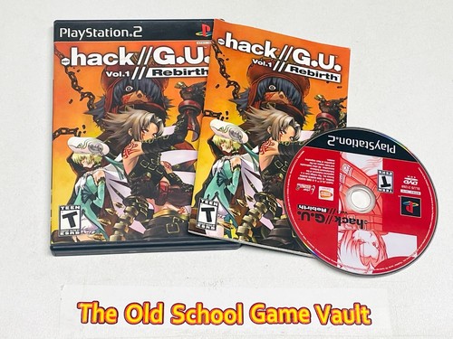 dot .Hack/G.U.: Vol. 1 Rebirth Complete PlayStation 2 PS2 Game CIB ...