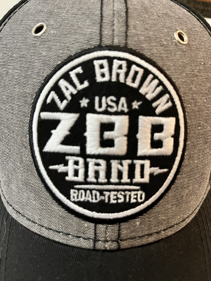 ZAC BROWN BAND ROAD-TESTED SNAPBACK ADJUSTABLE HAT ZAC BROWN'S SOUTHERN ...