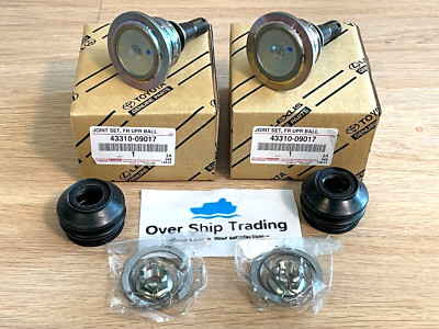 Toyota Hilux Fortuner Front Upper Ball Joint Pair 43310-09017 | Genuine ...