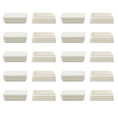 Square Plastic End Caps Blanking Plugs Box Section / Tube Inserts ...