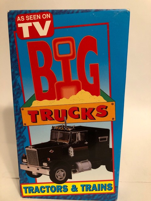 Big Trucks Tractors & Trains VHS 1994 084296059782 for sale online | eBay