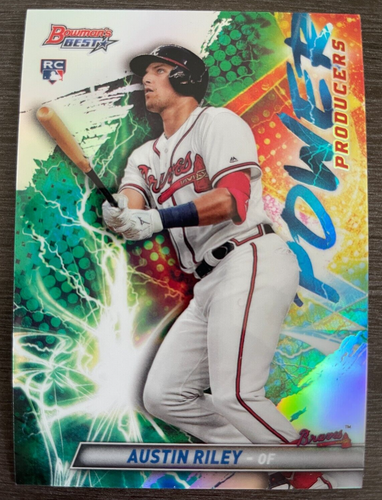 2019 Bowman's Best Austin Riley #PP-ARI Rookie RC Power Producers ...