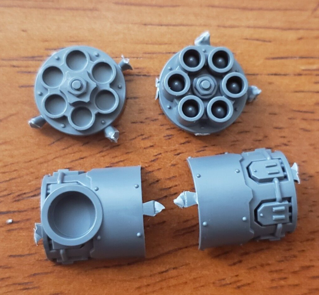 Warhammer 40k Astra Militarum Bits Armored Sentinel Missile Launcher ...