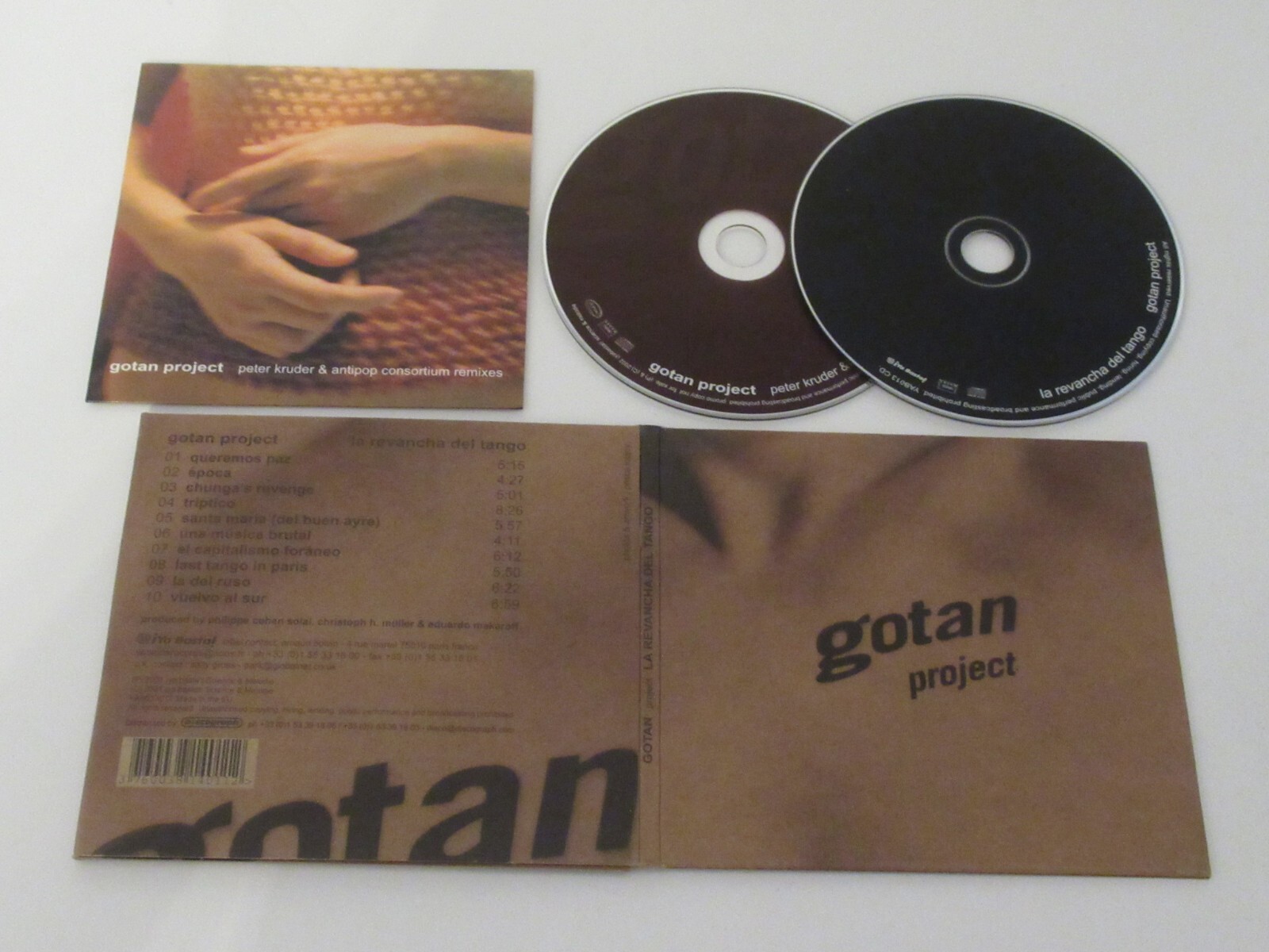 Gotan Project – la Revancha Del Tango Ya Basta ! – YAB013CD CD Album ...