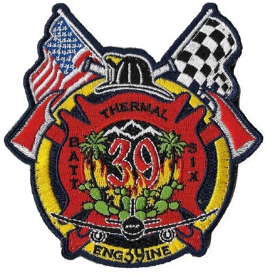 Riverside, CA Cal Fire E-39 Batt. 6 Airport Crash Rescue Fire Patch ...