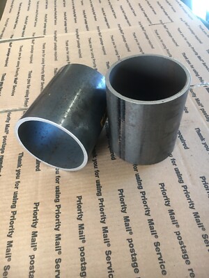 2 Pieces 4” Inch Steel Pipe 5” Inches Long Welding Steel Collars Sch 40 ...