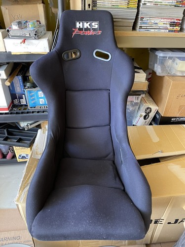 Rare JDM HKS power Bride Racing Bucket Seat s13 r32 fd3s rx7 turbo ...