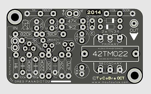 TyCoBraHe OctaVia Guitar Effect Pedal PCB Replica by moutoulos™ | eBay