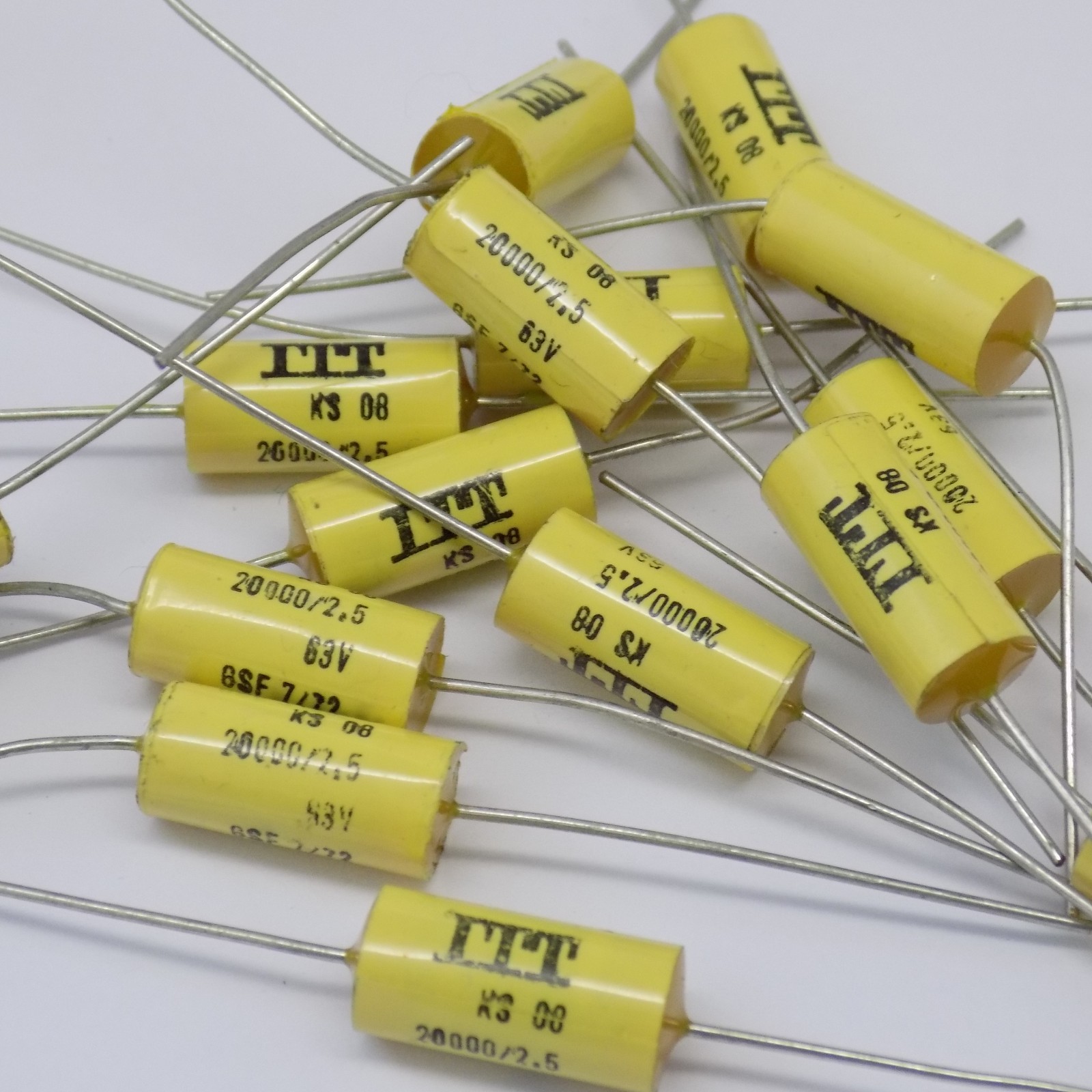10x ITT CAPACITORS 20nf 0.02uf 63v ks 2.5% | eBay UK