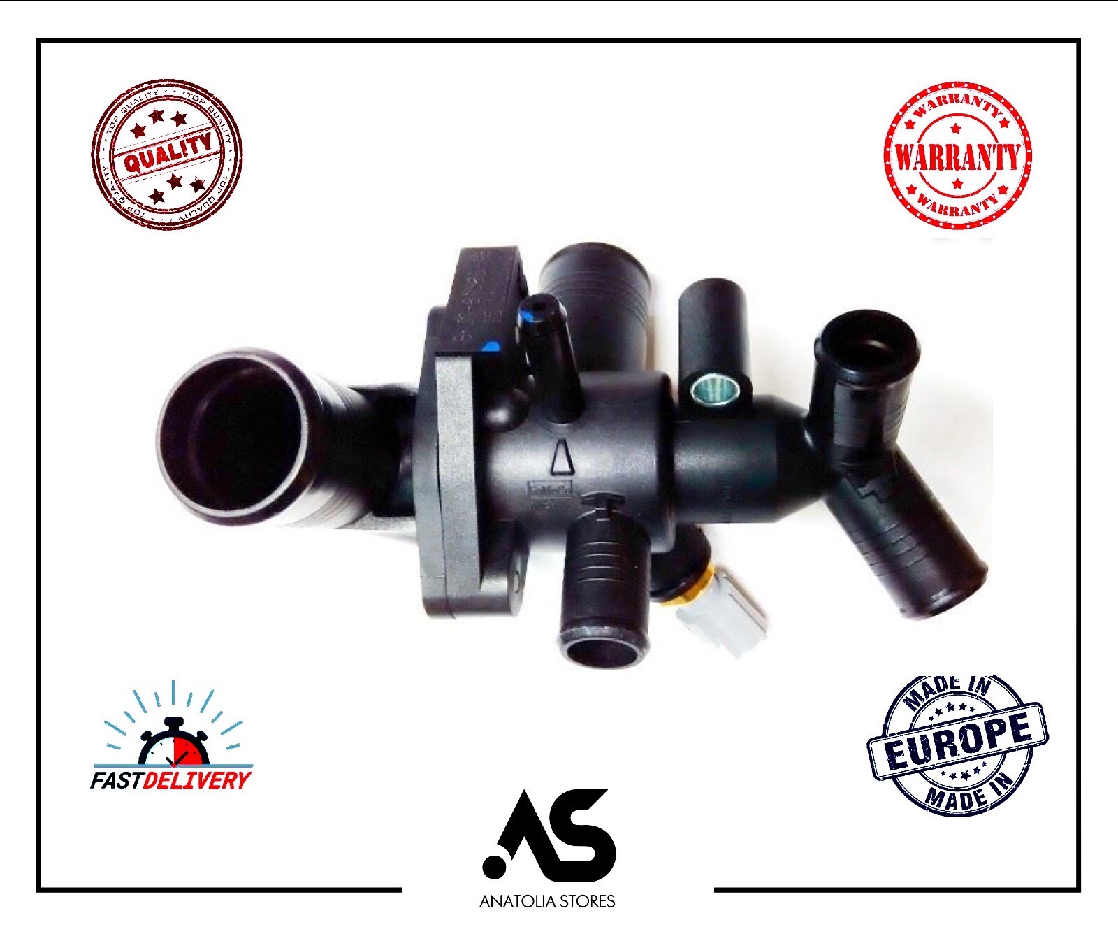 THERMOSTAT HOUSING & SWITCH FOR FORD TRANSIT MK7 MK8 2.2 TDCI 1731782 ...