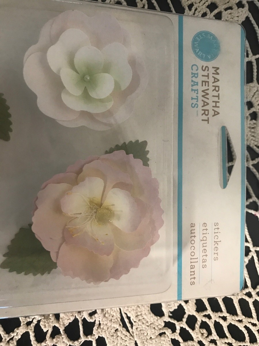 Martha Stewart Flower Stickers