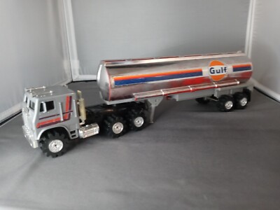 Rare VTG 80's Schaper Stomper Gulf Semi Truck Road King Working Lights ...