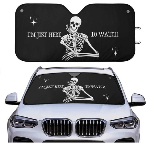 Skeleton Car Sunshade Funny Skeleton Car Windshield Sun Shade | eBay