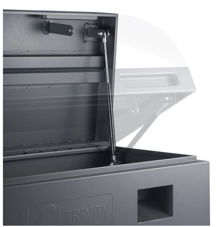 Construction Job Site Box Truck Tool Equipment Storage 36 In Grey ...