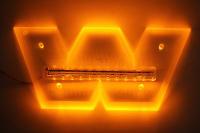 Amber LED Badge Back Light to Suit Western Star ( Light Only) | eBay ...