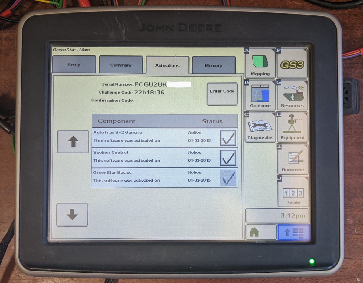 John Deere Gs3 Simulator Gebruikte John Deere John Deere 2630 GS3 Met