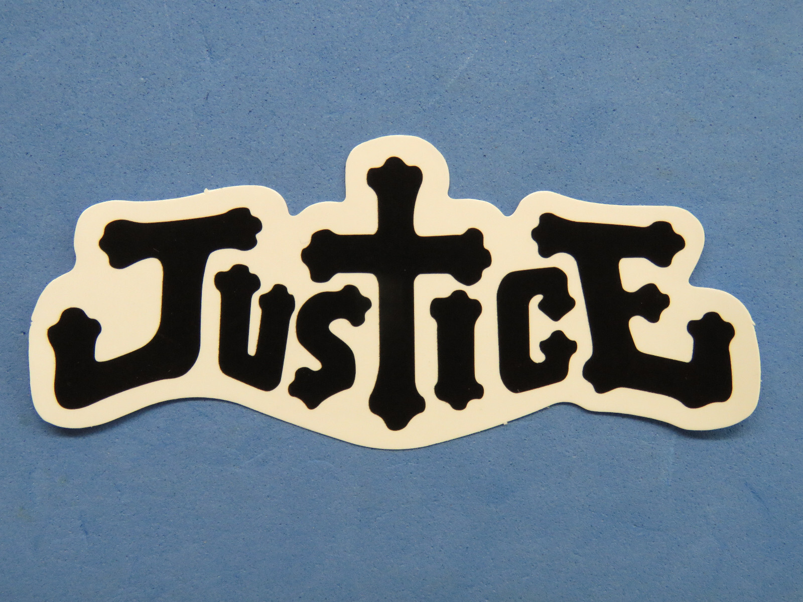 MUSIC STICKER ~ JUSTICE: Cool French Electronic Rock Duo Since 2003 | eBay