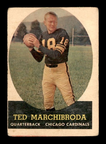 1958 Topps #44 Ted Marchibroda GOOD X3061962 | eBay
