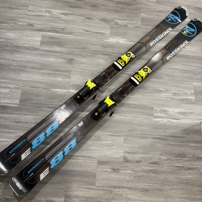 Rossignol EXPERIENCE E88 Skis 186 cm - Rossignol 12 Bindings 135-88-124 ...
