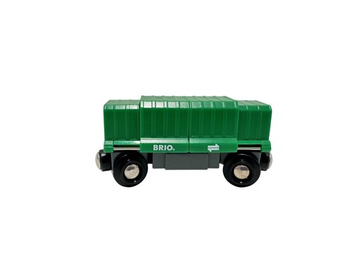 BRIO 33561 GREEN BOXCAR for Thomas and Friends Wooden Railway Train No ...