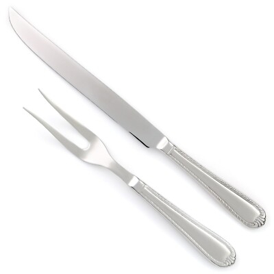 Reed & Barton DOMAIN Stainless 18/10 Glossy Rope Silverware ROAST ...