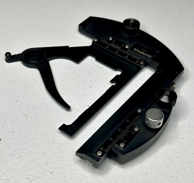 Olympus (AH-FMP) Attachable Mechanical Stage For (BH2-SGR ) Circular ...