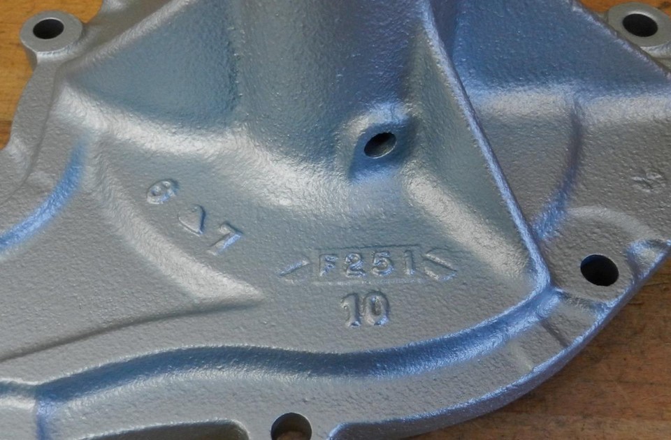 1971-72 Pontiac vehicles 350ci 400ci 455ci V8 Rebuilt water pump 482138 ...