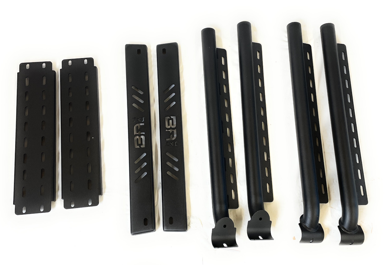 Body Armor Roof Rack Mount Kit, For 2007-2018 Jeep Wrangler, Black, JK ...