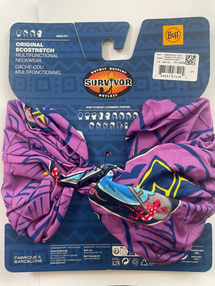 Survivor 46 Buff Yanu Collectible Jeff Probst Winner Kenzie Petty | eBay