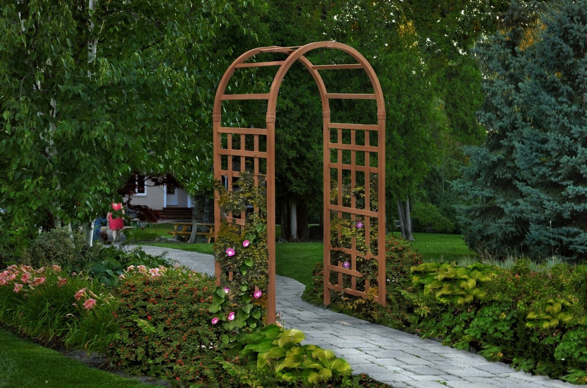 New England Arbors With Gates New England Arbors | Oasis Outdoor