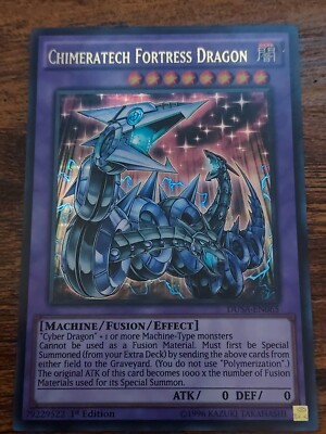 Yu-Gi-Oh! TCG Chimeratech Fortress Dragon Legendary Dragon Decks LEDD ...