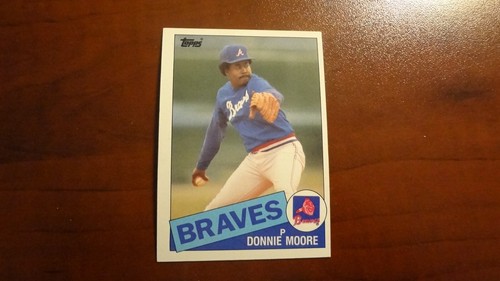 1985 TOPPS # 699 DONNIE MOORE BASEBALL CARD | eBay