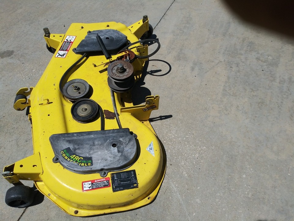 🧐🤗John Deere SST/18 SST/16 48 Inch Deck 48C Convertible | eBay