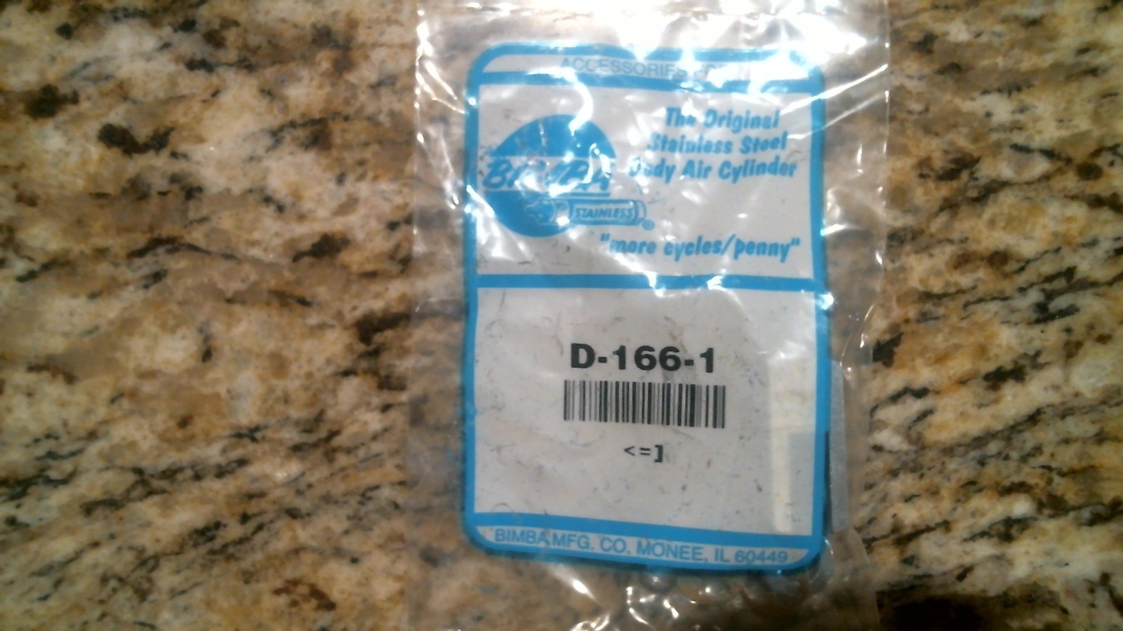 BIMBA D-166-1 STAINLESS STEEL PISTON ROD CLEVIS -FREE SHIPPING | eBay