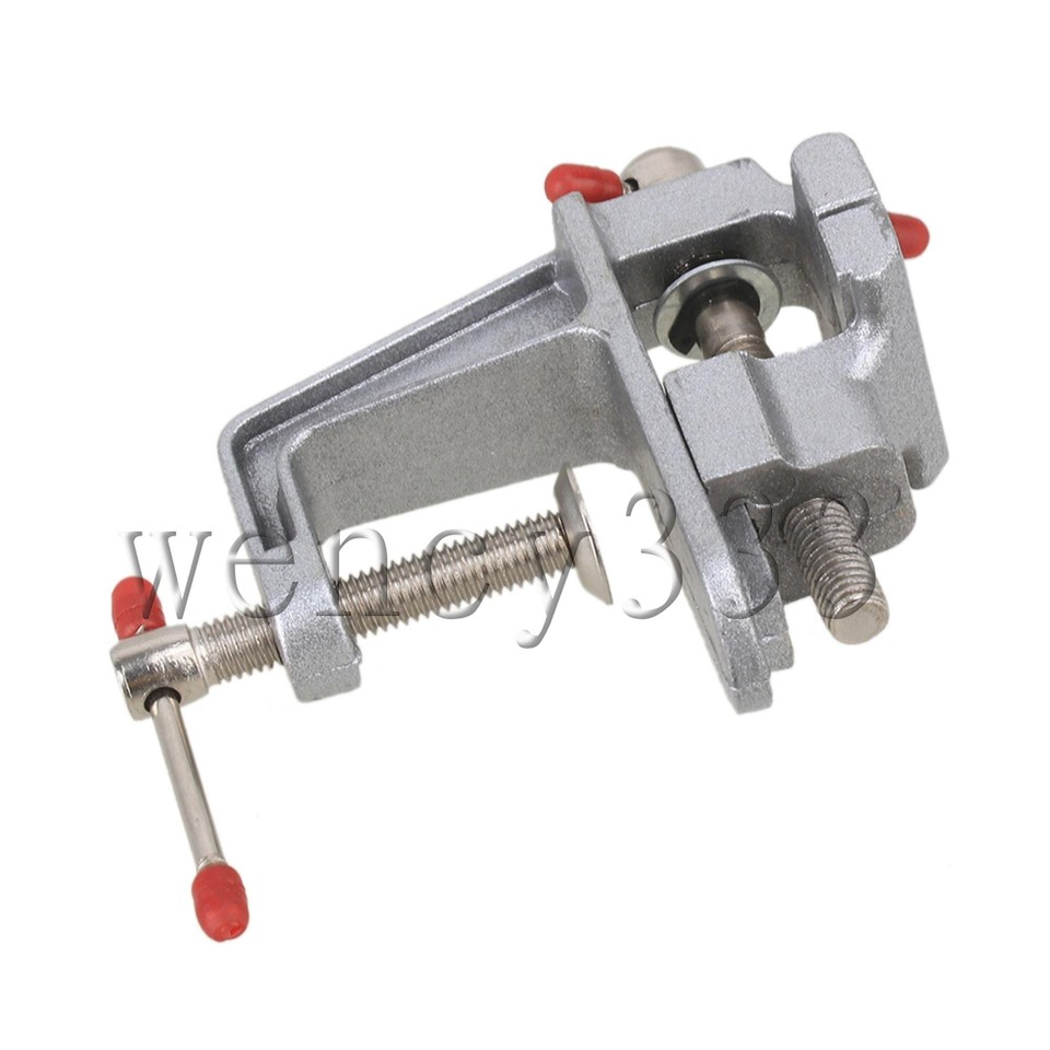 Aluminum Mini Jewelers Hobby Clamp On Portable Table Bench Vise Vice ...