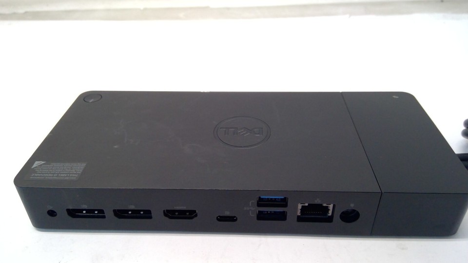 Dell Thunderbolt Dock WD19TBS Docking Station K20A001 W/0VX89M Cable No ...