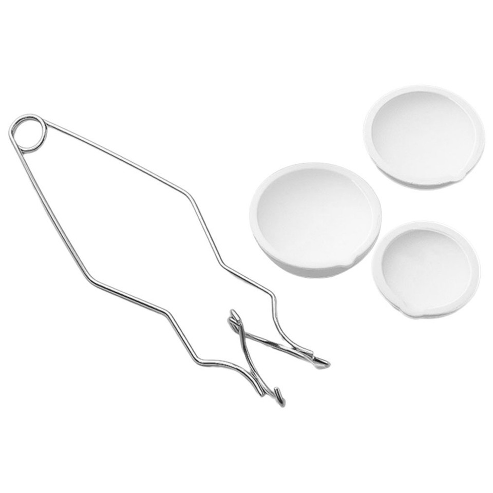 1 Set Metal Smelting Tools Melting Furnace Clamp Melting Crucibles ...