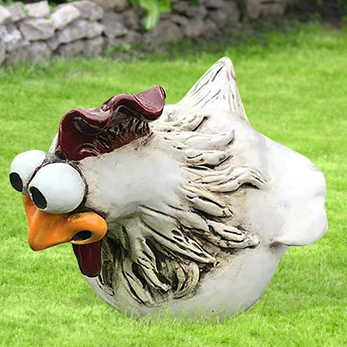 Chicken Hen Statue Ornaments Creative Funny Resin Craft Chicken ...