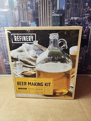 NEW IN BOX Refinery and Co. Beer Making Kit Home Brew Set NEW Open Box ...