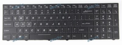 for Clevo Sager NP6873 NP7850 NP7851 NP7870 keyboard Color BACKLIT US ...
