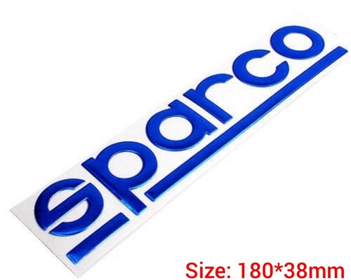 1x Sparco 3D Pvc Racing Super Bike Stickers TT Race Decals Rally Car ...