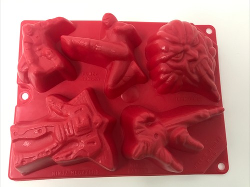 Mighty Morphin Power Rangers Jell-O Jiggler Molds Ivan Ooze Ninja ...