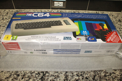 FACTORY SEALED The C64 MAXI RETRO MICRO Computer CONSOLE Commodore 64 ...