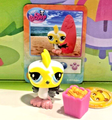 Littlest Pet Shop LPS G7 Outdoor Adventure Quail Bird #9 As New | eBay ...