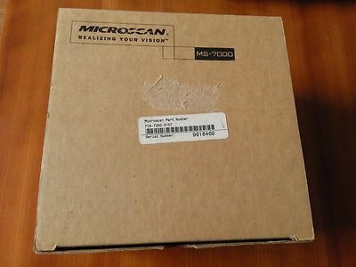 MICROSCAN MS-7000 FIS-7000-0107 BARCODE READER, NEW IN BOX, WARRANTY | eBay