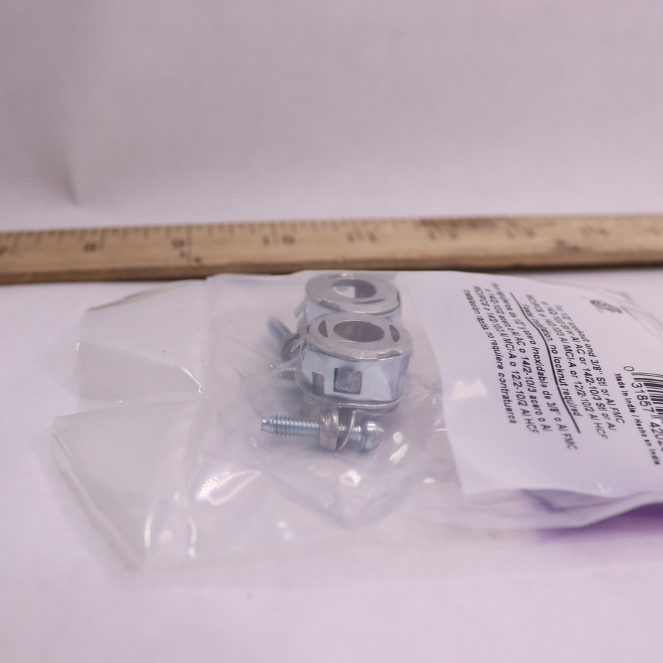 (2-Pk) Pro Connex Combination Connector Conduit Fitting 3/8" 42028 | eBay
