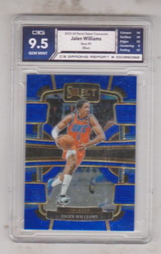 2023 - Select - Blue - Jalen Williams - GRADED MINT+ 9.5!!! | eBay