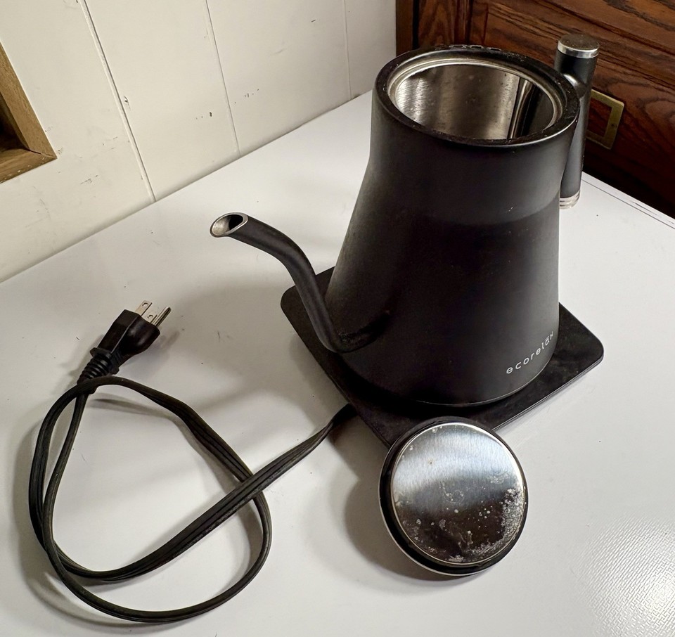 Heavy Duty High Temp Electric Kettle ECORELUX heated Water Heating Pot ...