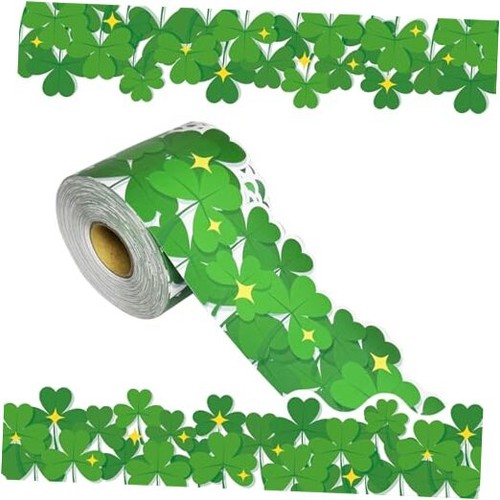 69Ft St. Patrick's Day Bulletin Board Borders Irish Paper Bulletin ...